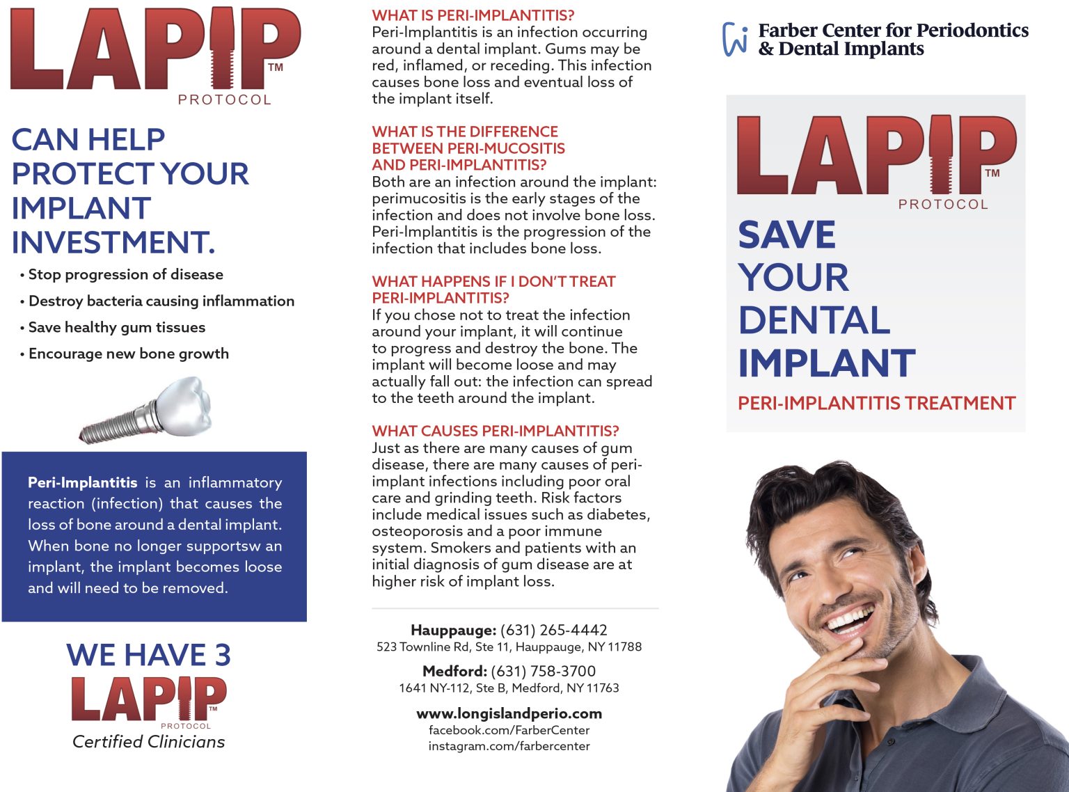 LAPIP™ for Failing Dental Implants | Farber Center for Periodontics and ...